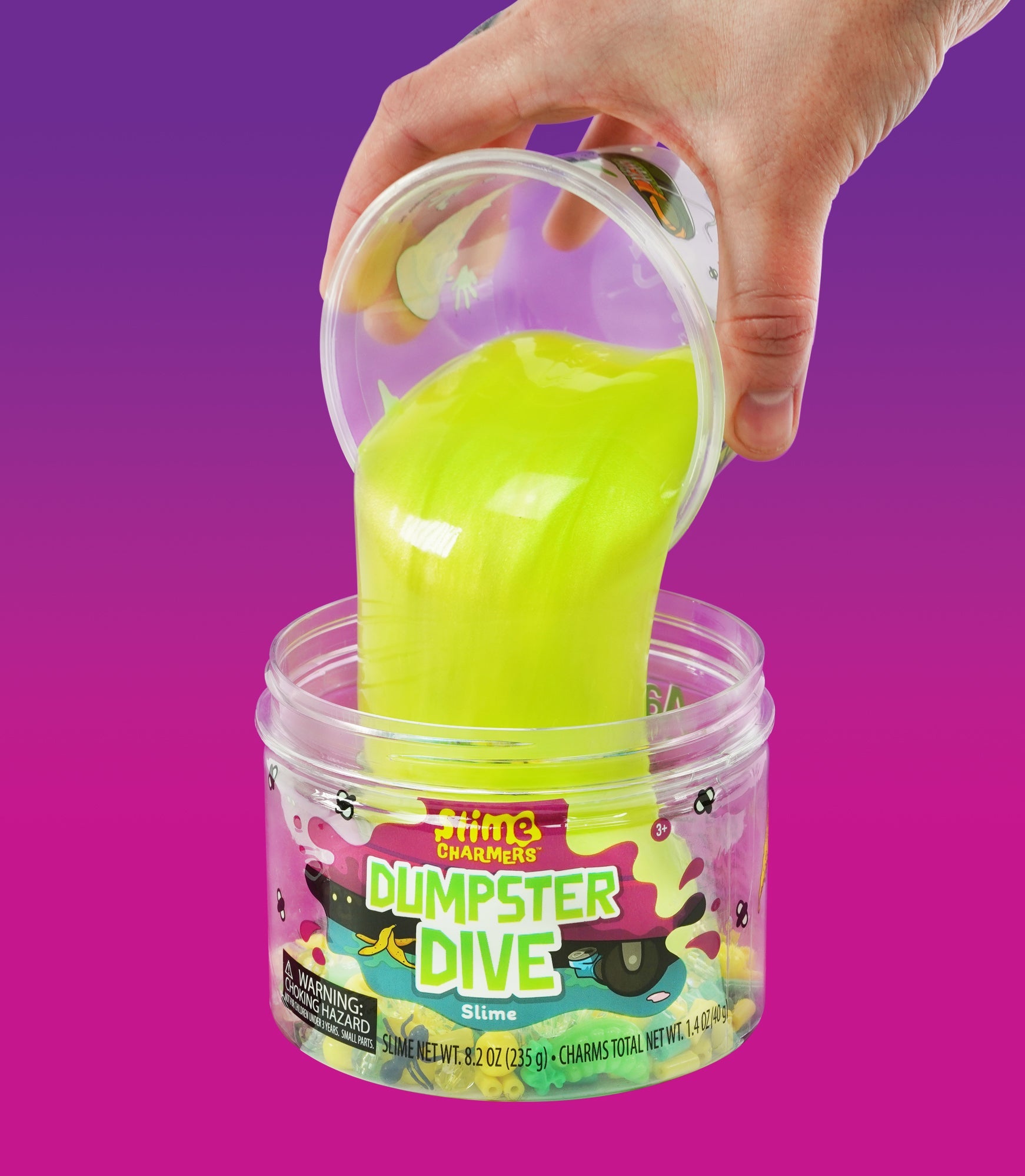 Dumpster Dive | Water Slime | Slime Charmers™ – Crazy Aaron's